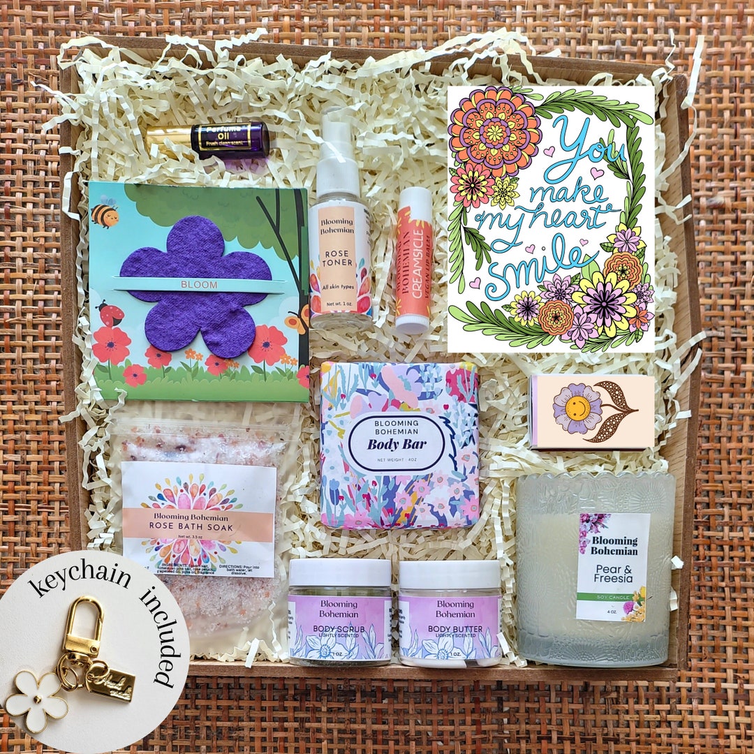 Friendship Spa Box, Birthday Box for Her, Women, Care Package for ...