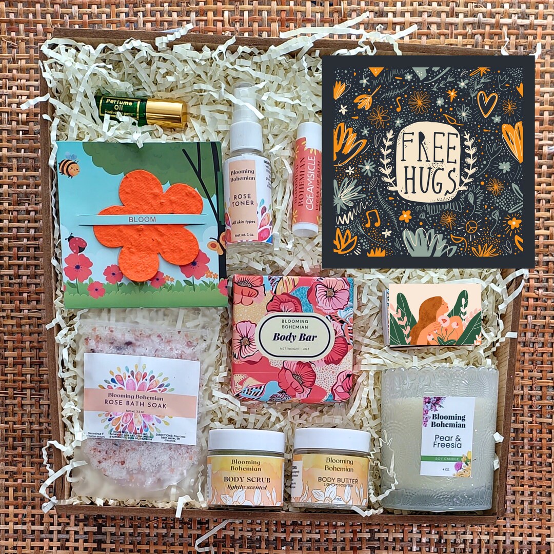 Friendship Spa Box, Birthday Box for Her, Women, Care Package for ...