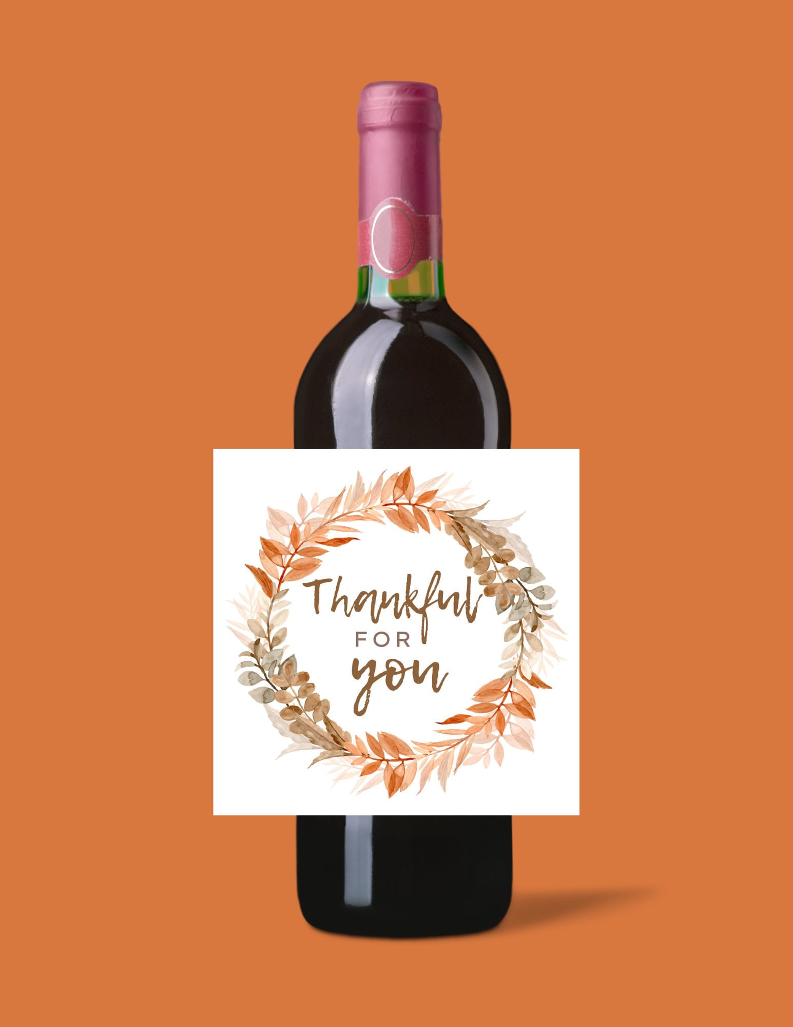 Thankful for You Print, Thanksgiving Table Decor (instant Download) - Etsy