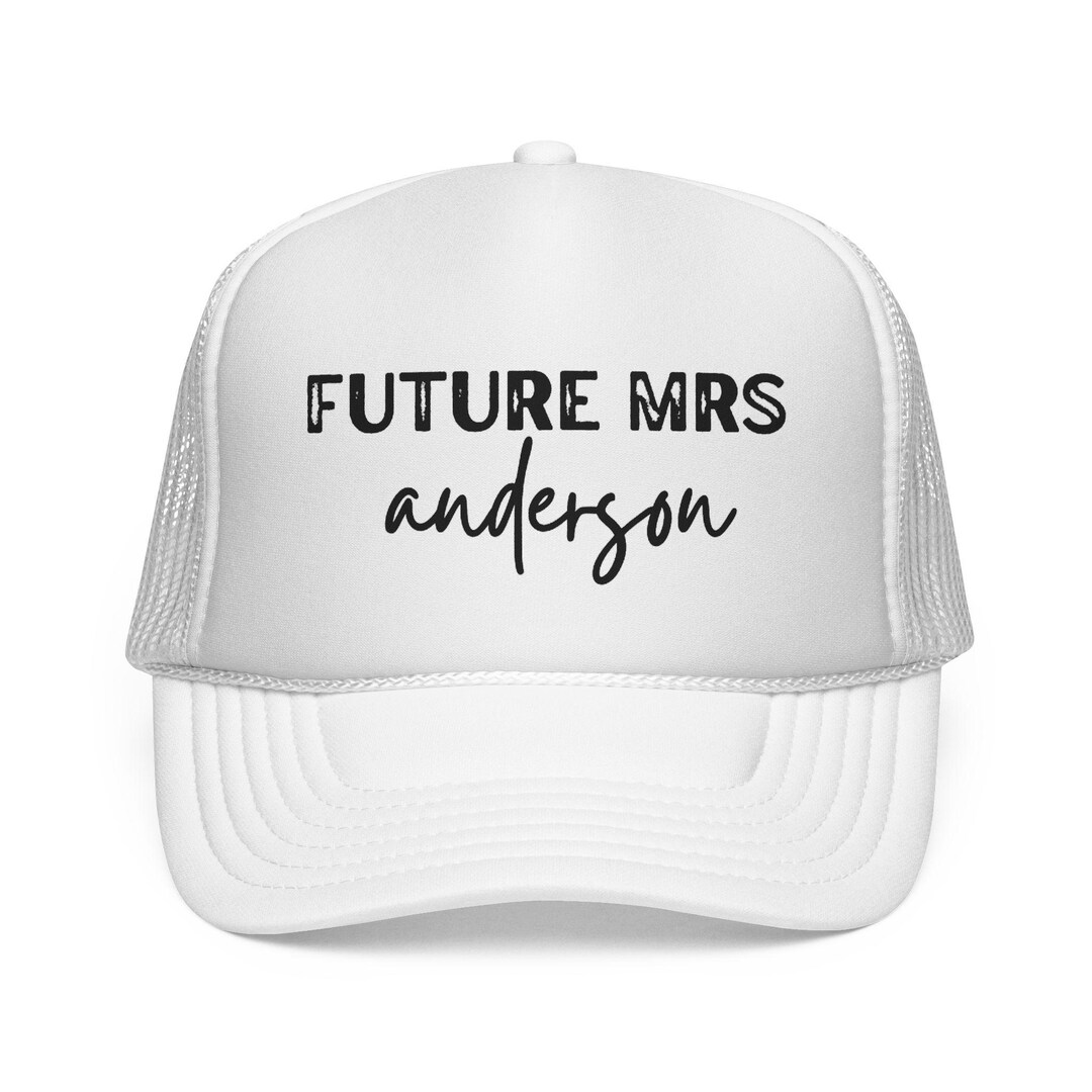 Future Mrs Trucker Cap. Personalized Bridal Bachelorette Hat ...