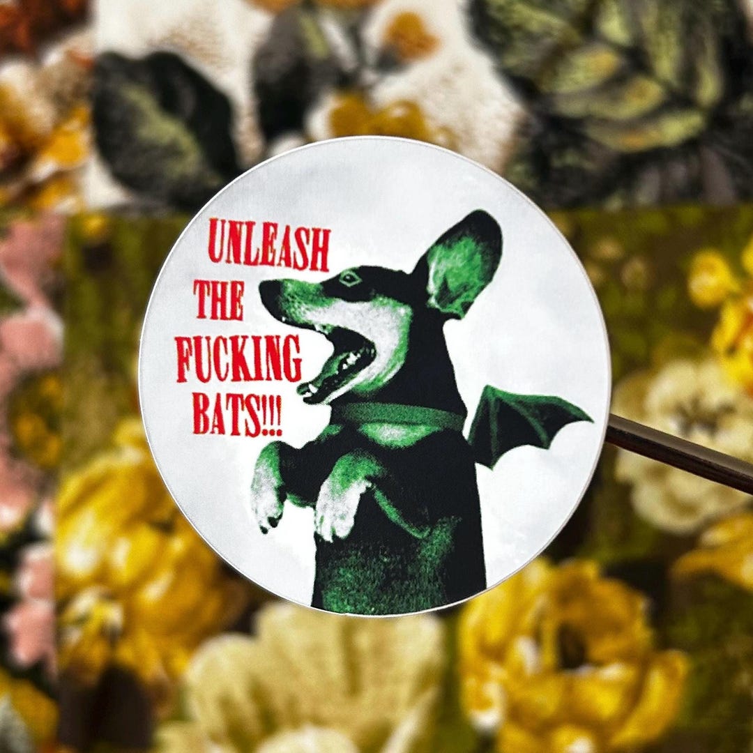 Unleash the Fn Bats Sophie MCR Sticker - Etsy