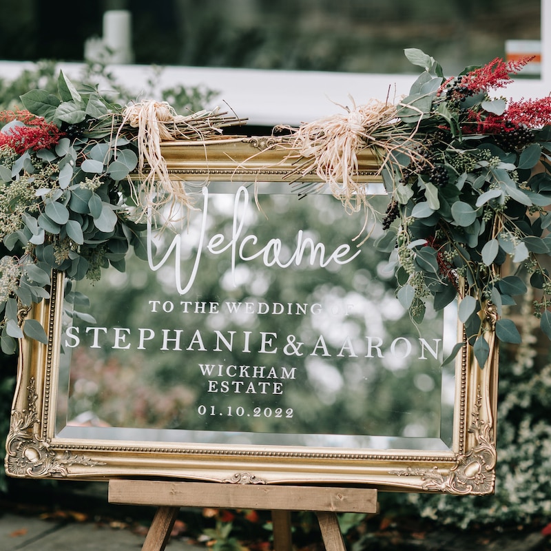 Welcome Sign Vinyl - Etsy