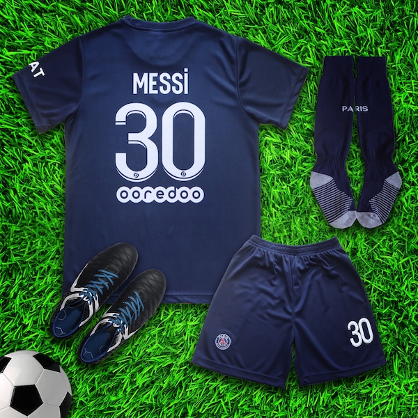 Messi Boys Soccer Kit - Etsy