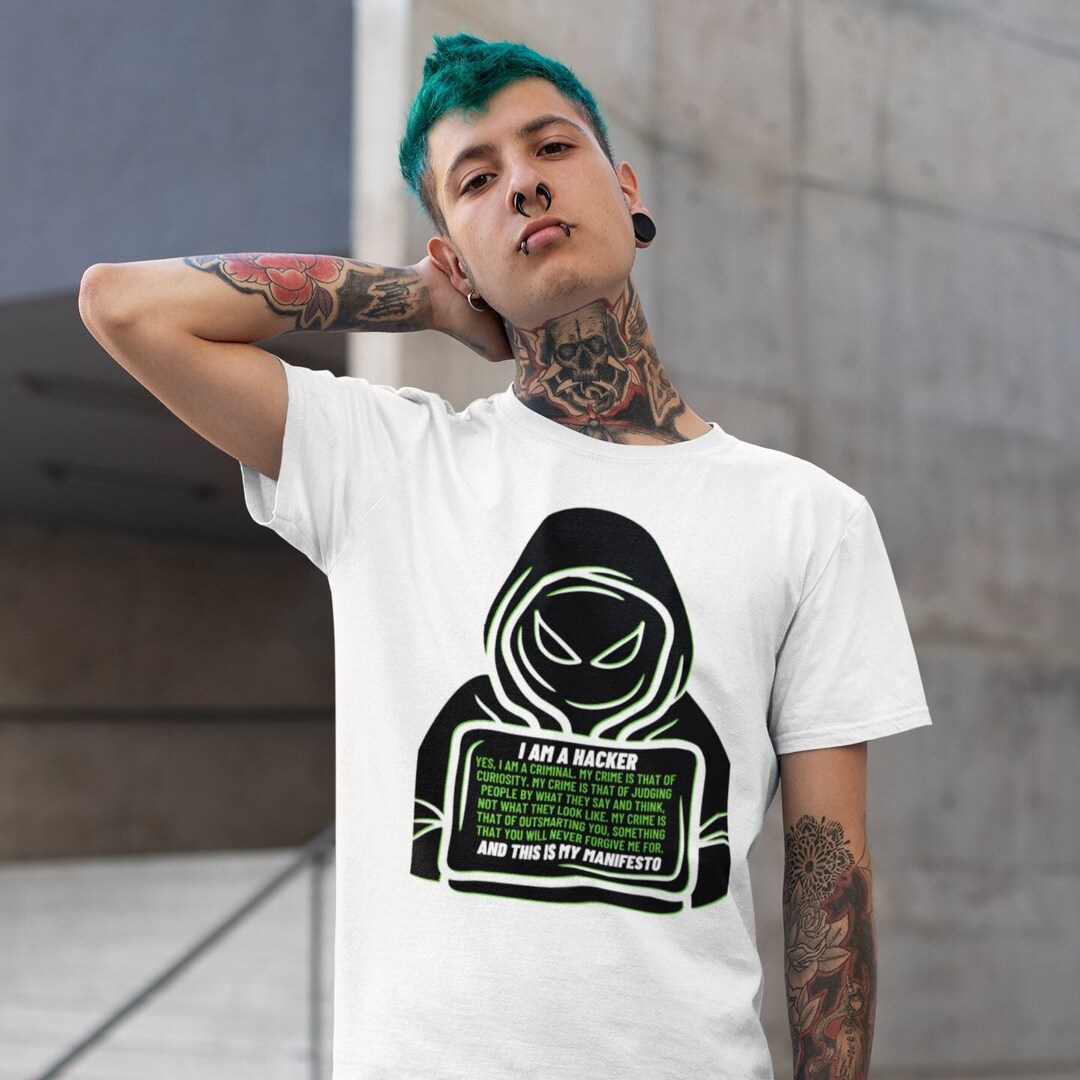 The Ultimate Hacker Manifesto Tee: A Must-have Cybersecurity Gift for ...