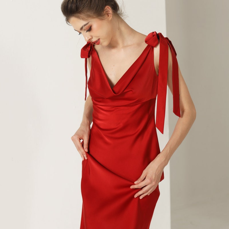 Silk Dress - Etsy