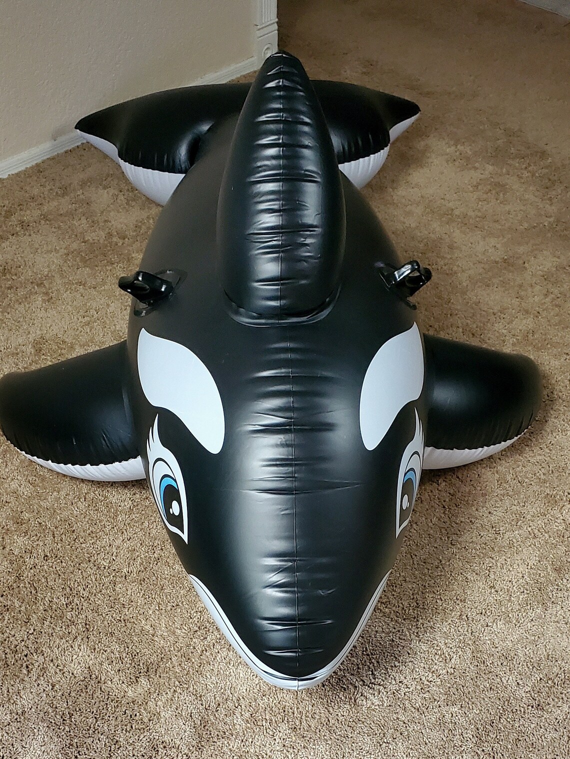 Inflatable Whale Sex Toy Shag Pu With 2 Sph Etsy
