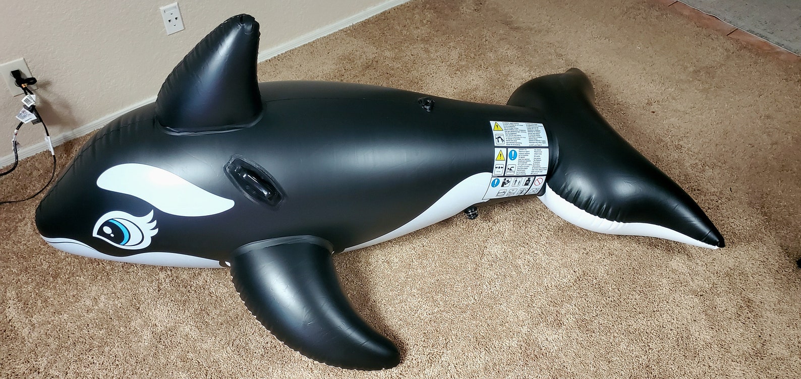 Juguete Sexual De Ballena Inflable Shag Pu Con 2 Sph Etsy México