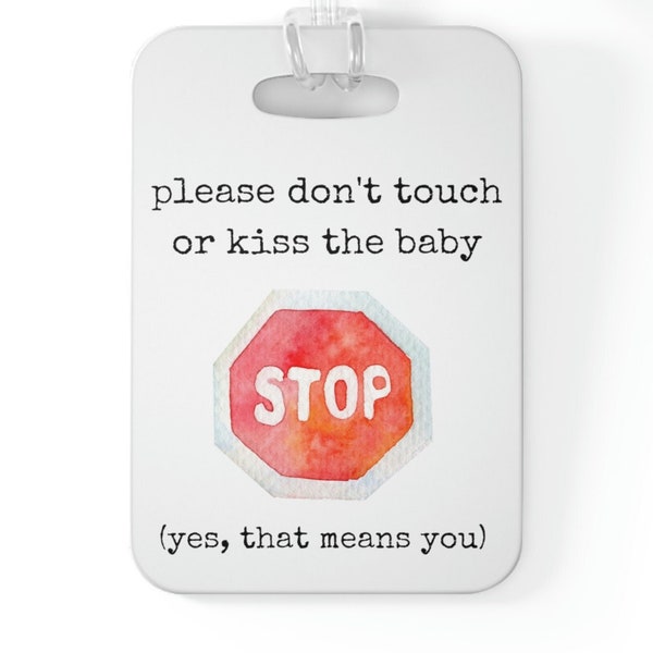 Dont Touch Baby Sign - Etsy