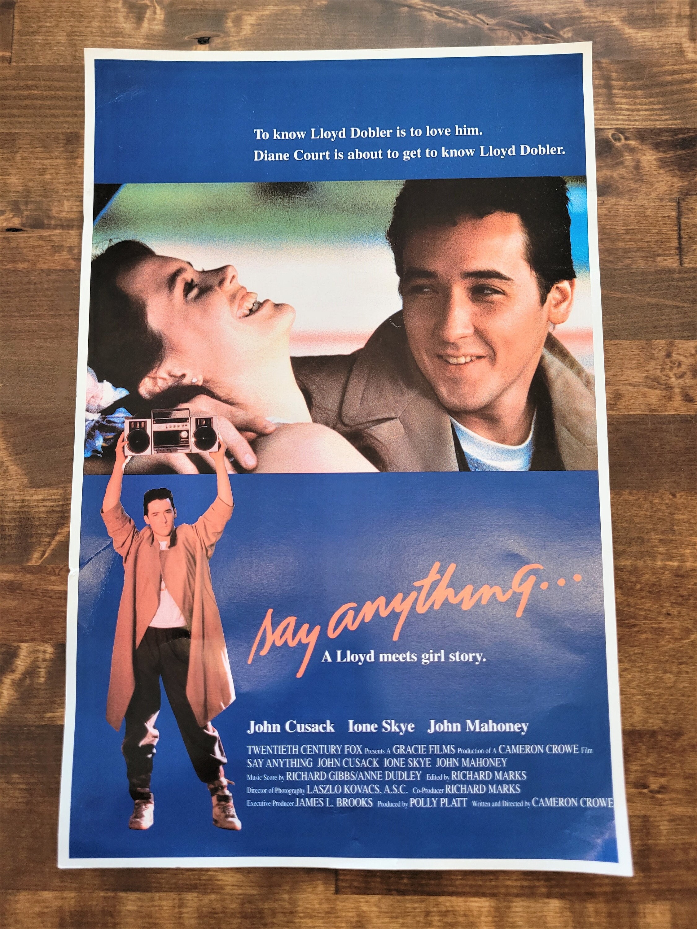Say Anything 1989 Poster