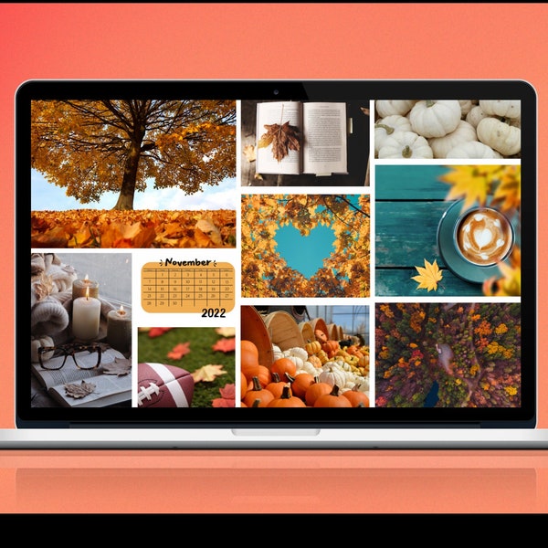 November Desktop Background - Etsy