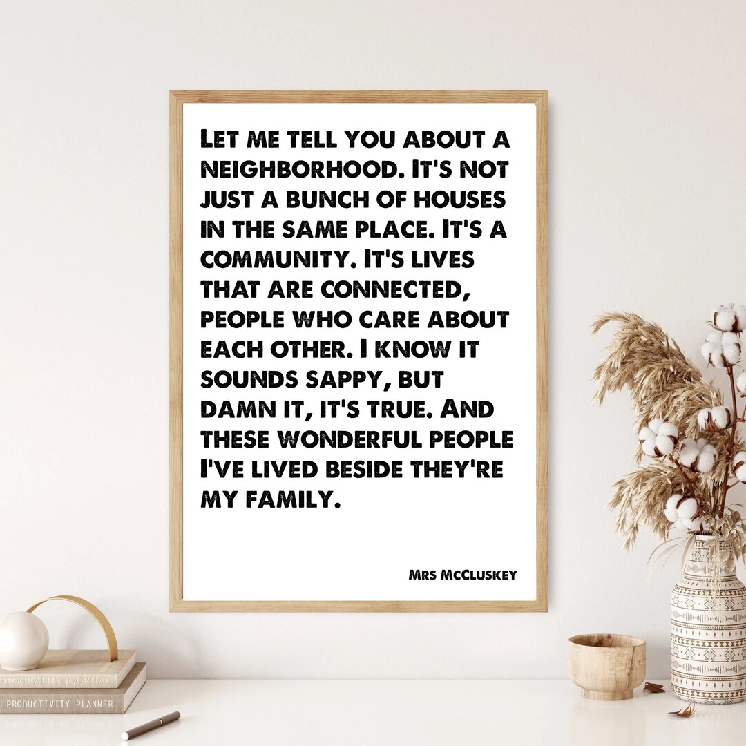 Desperate Housewives Mrs Mccluskey Quote Let Me Tell You - Etsy
