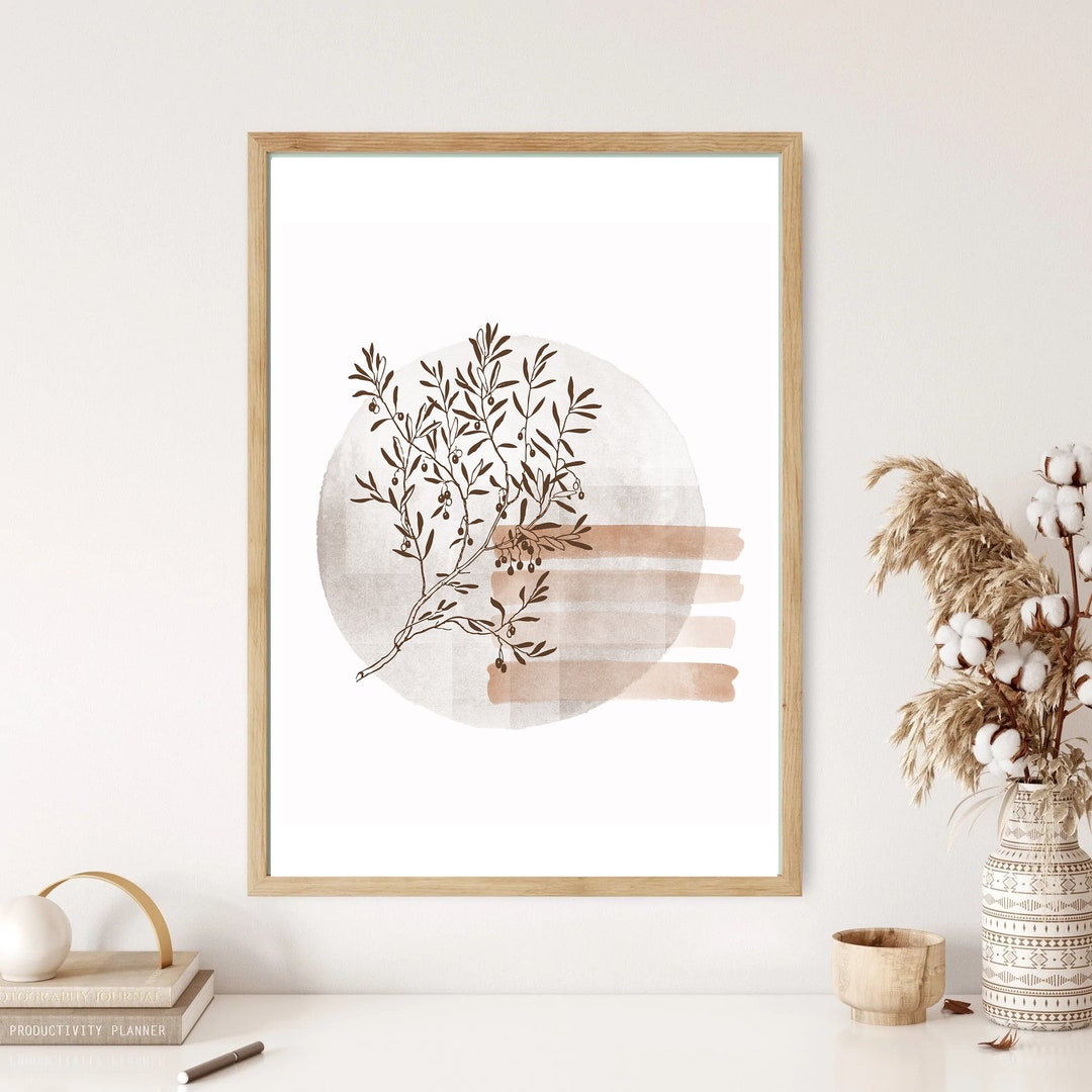 Circle Tree Boho Wall Print A3 A4 A5 Poster Art Home Decor Inspo ...