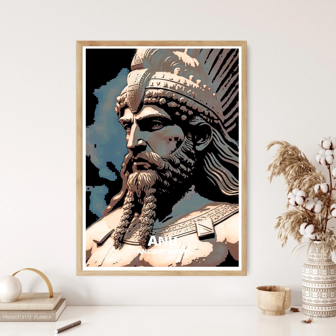 Anu, Wall Print, God, Goddess, Ancient Egypt, Unframed A3/A4/A5, Poster ...