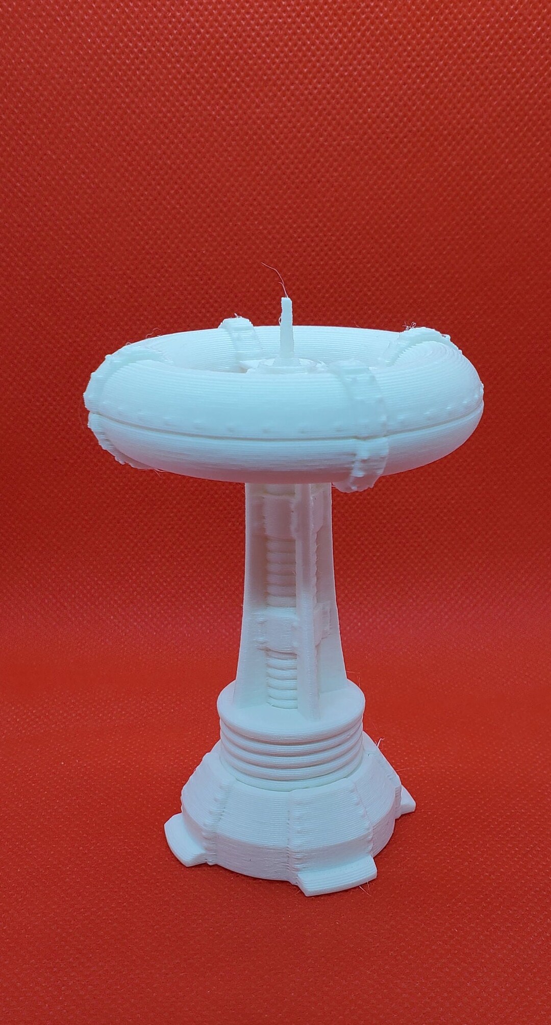 H0 Scale Tesla Tower Power Generator Model Kit White Unpainted for ...
