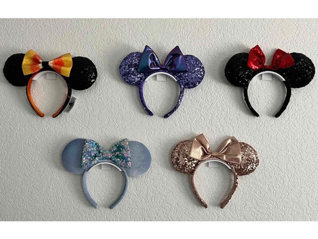 Mickey Mouse Ear Holder Mount Compatible With Disney Ears and Loungefly ...