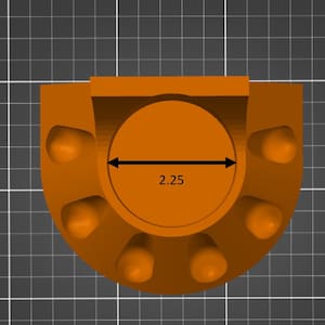 Lightsaber Wall Mount Holder Savi's Workshop Holds 6 Kyber Crystals 3D ...