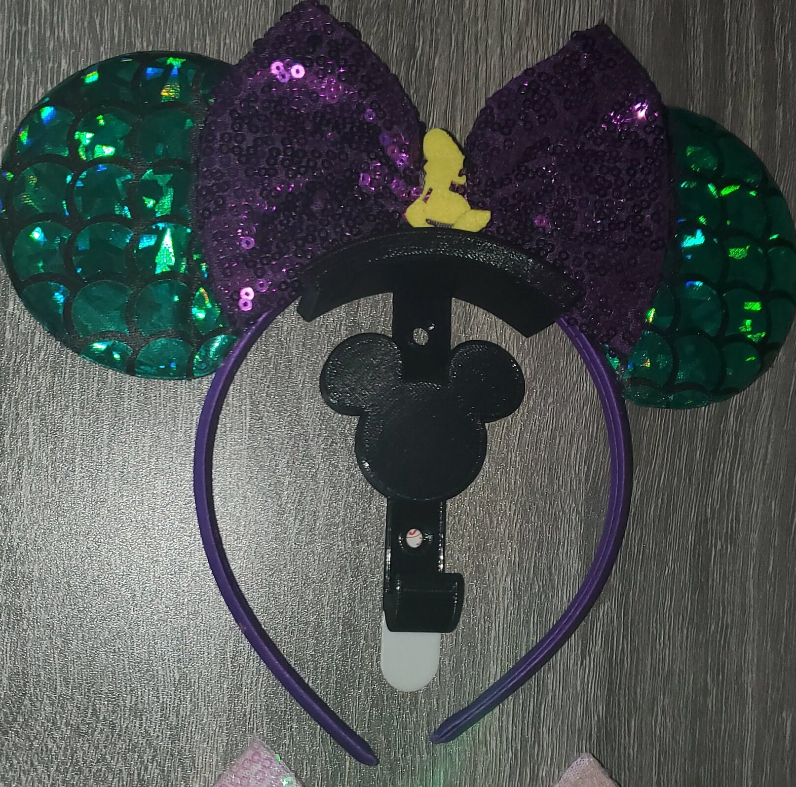 Mickey Mouse Ear Holder Mount Compatible With Disney Ears and Loungefly ...