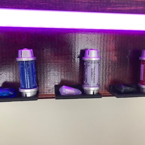 Kyber Crystal Display Stand Holder Mount - Black - Galaxys Edge Savis ...