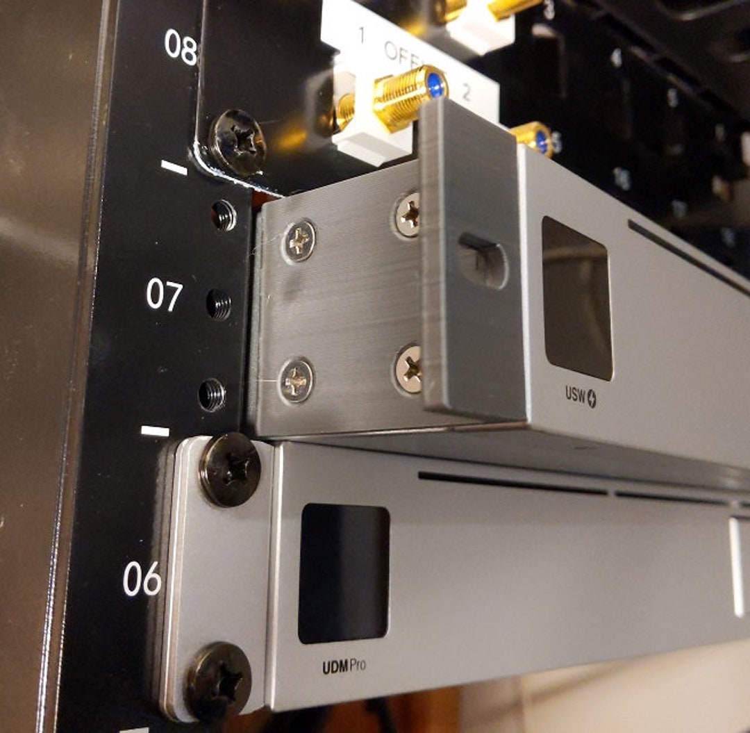 Rack Ears Replacement for Ubiquiti Unifi Network Switch / Dream Machine ...