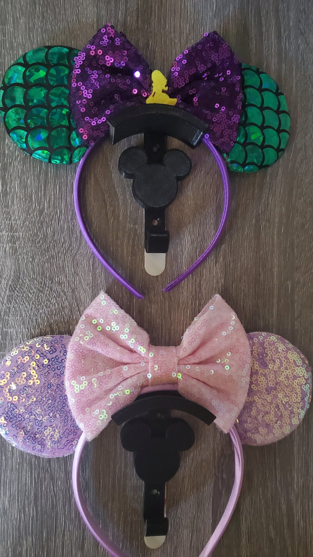Mickey Mouse Ear Holder Mount Compatible With Disney Ears and Loungefly ...