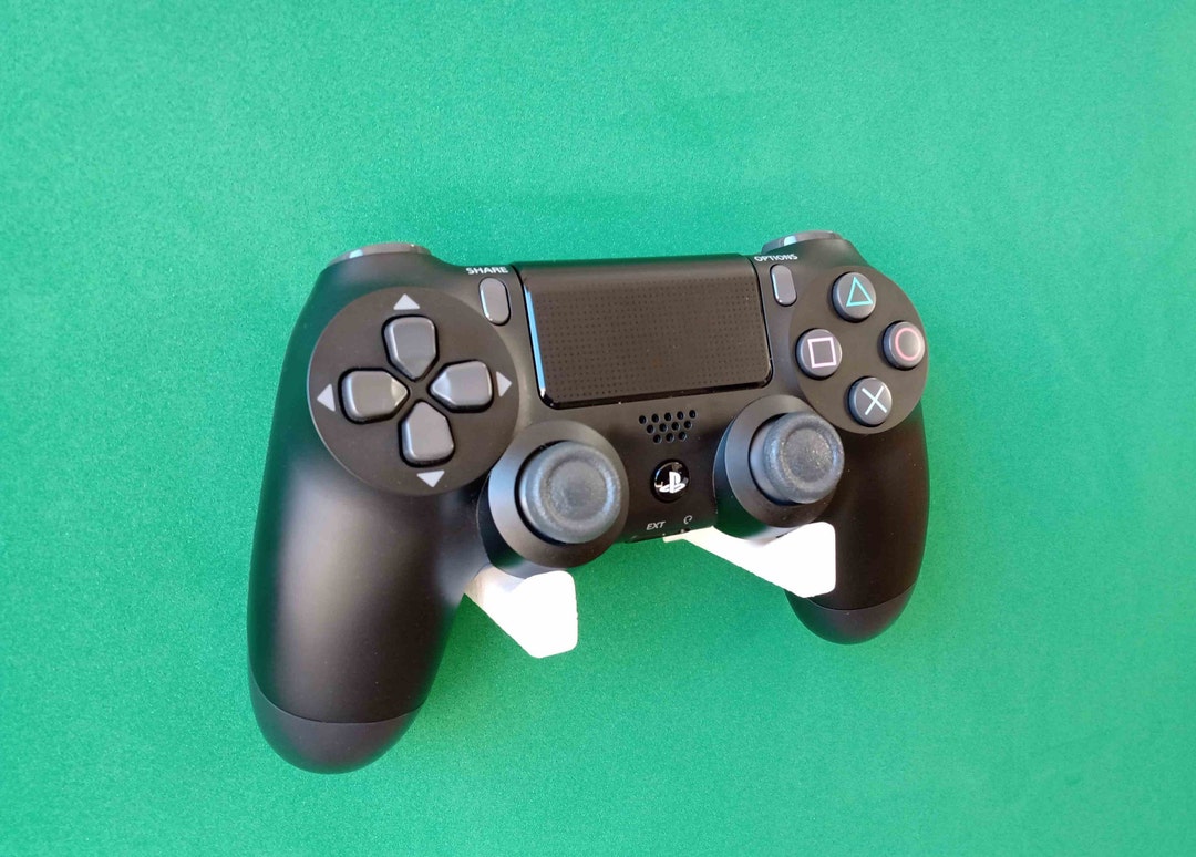 Universal Gaming Controller Wall Mount 3D Printed Holder Stand Shelf ...