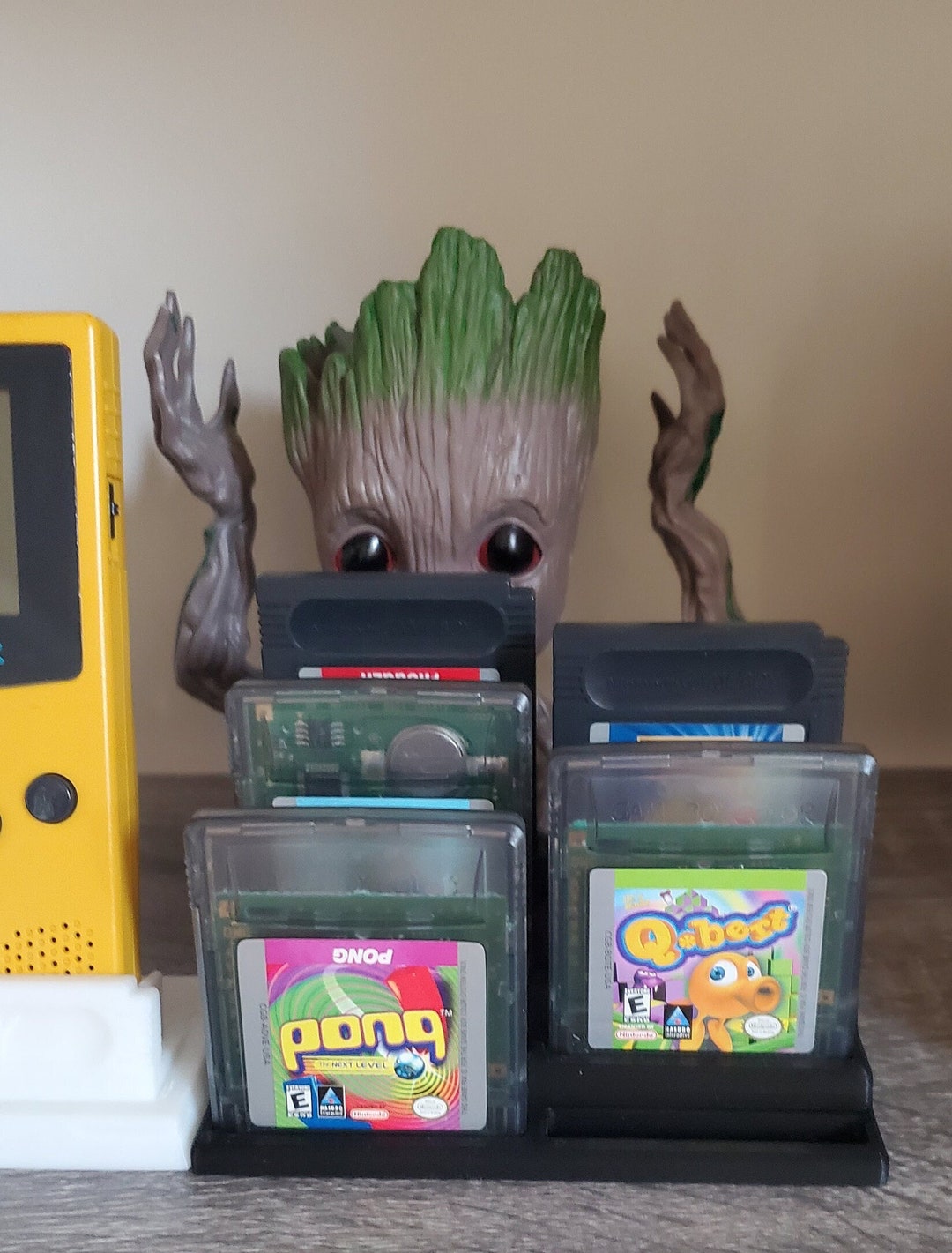 10 Slot Nintendo Gameboy Game Cartridge Holder/stand Display for Desk ...