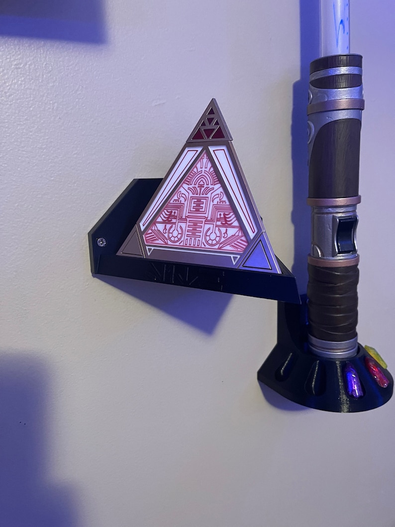 Sith and Jedi Holocron Stand Wall Mount Black - Etsy