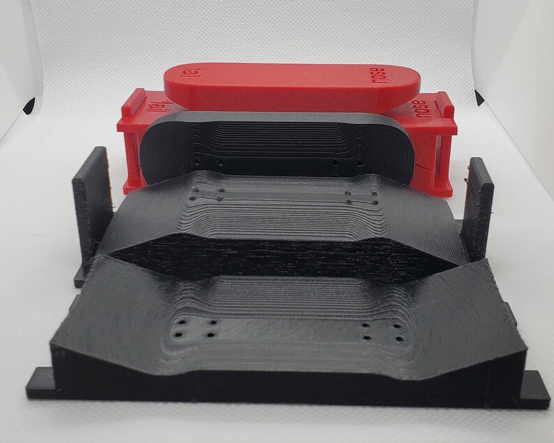 DIY Fingerboard Mold & Shaper 96mmx34mm , 49mm Wheelbase, 20º Kick 3D ...
