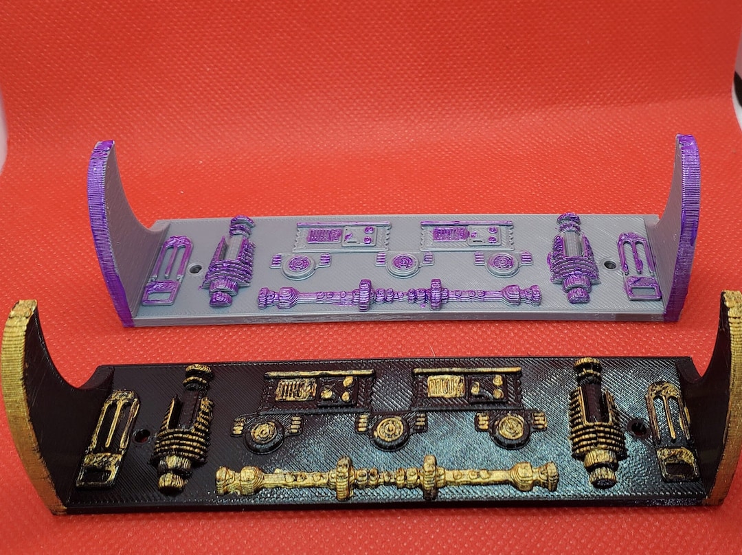 Horizontal Lightsaber Wall Mount Holder Savi's Workshop With Blade Ring ...