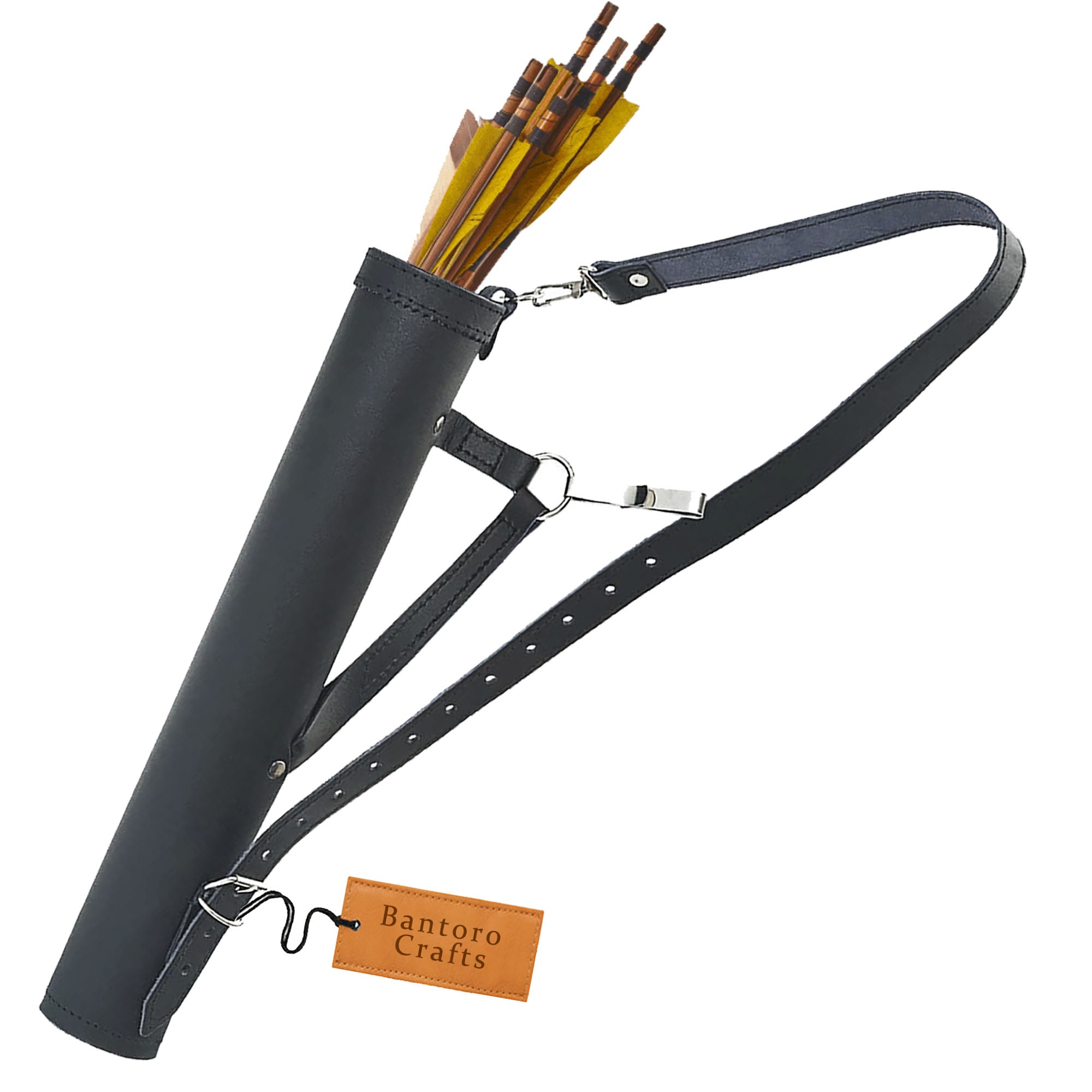 Archery Quiver Leather Archery Quiver Quiver for Arrows Arrow Quiver ...