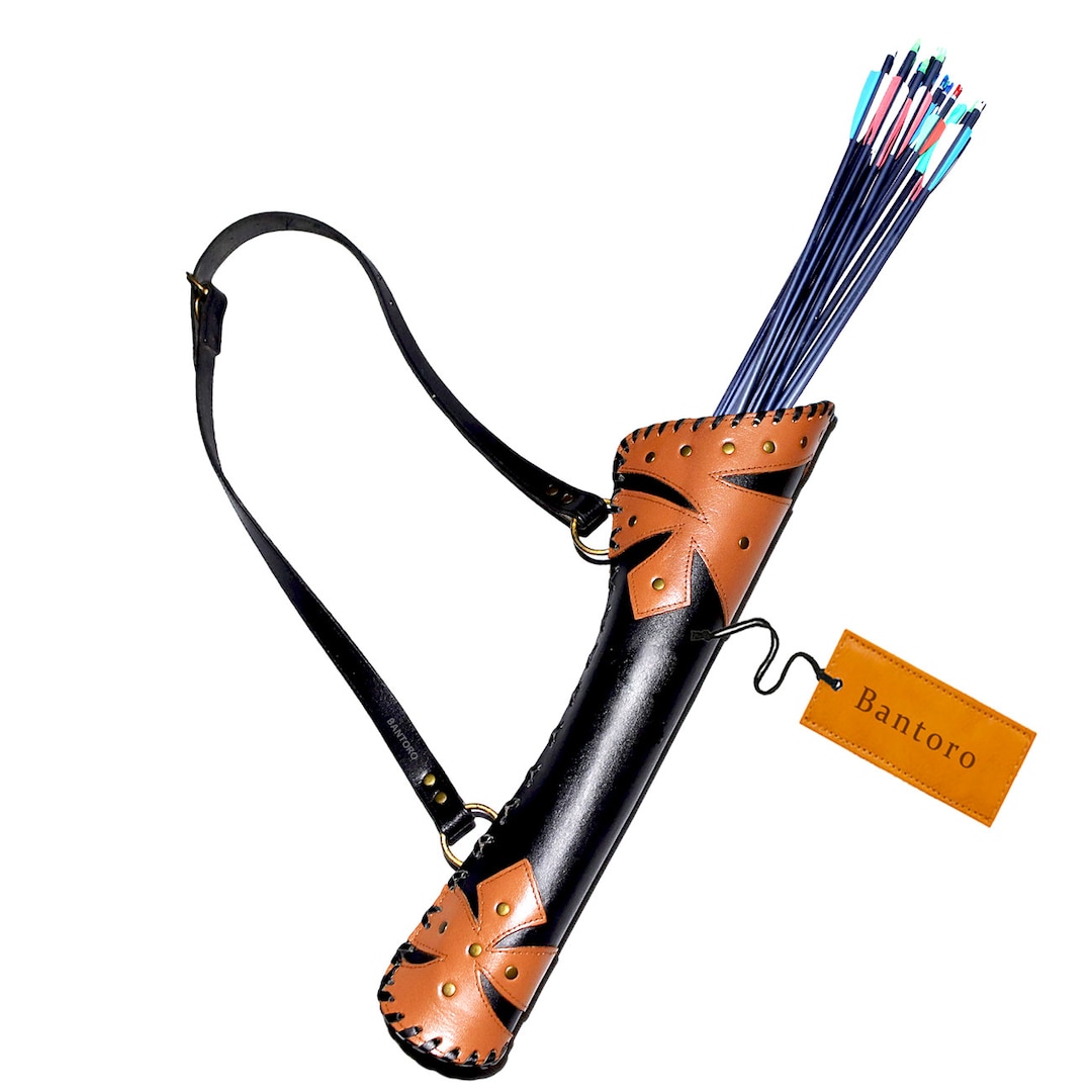 Archery Quiver Leather Archery Quiver Quiver for Arrows Arrow Quiver ...