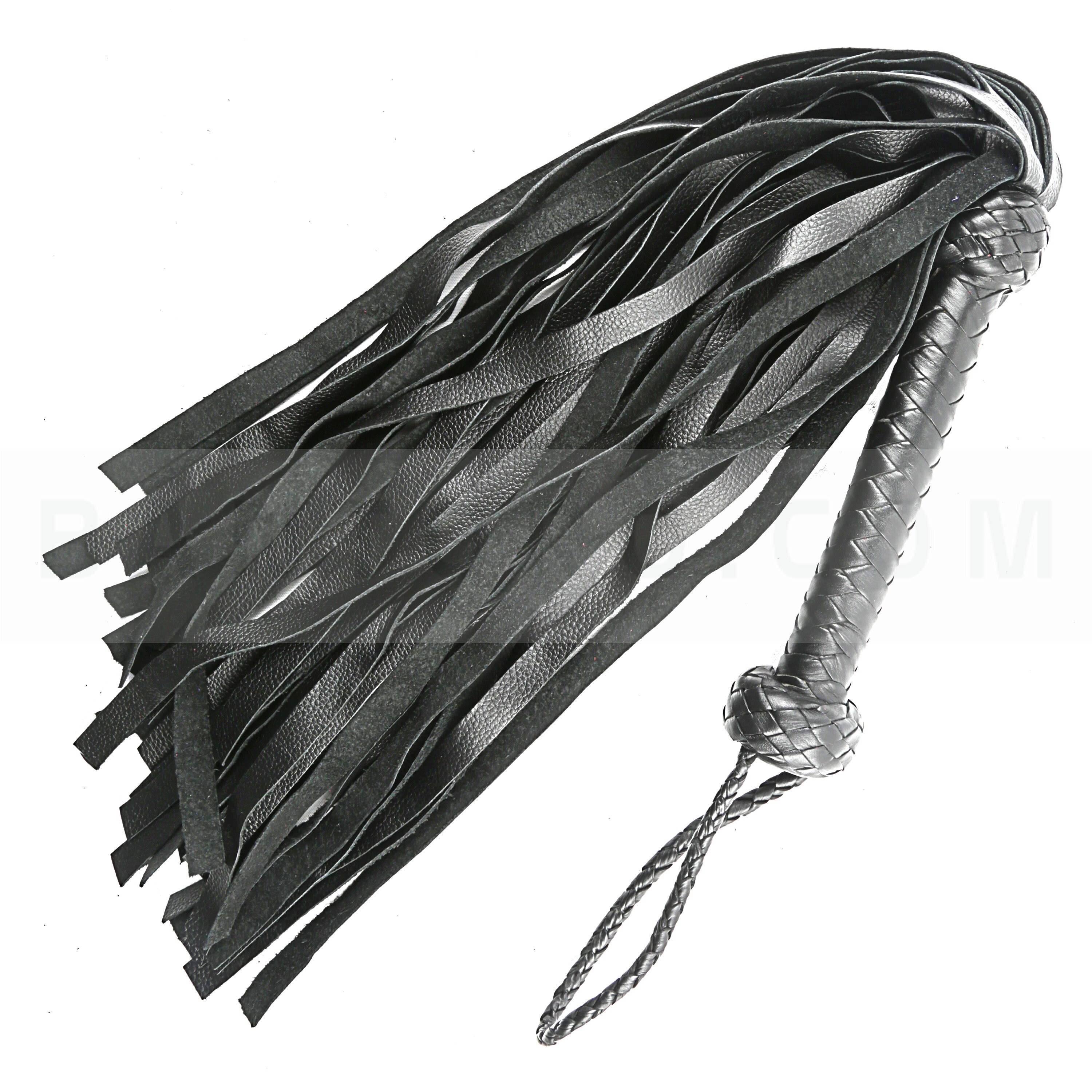 Premium Genuine Cowhide Leather Flogger 50 Falls / Tails Heavy Duty Cat ...