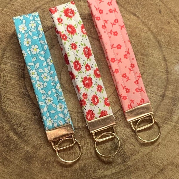 Fabric Keychains - Etsy