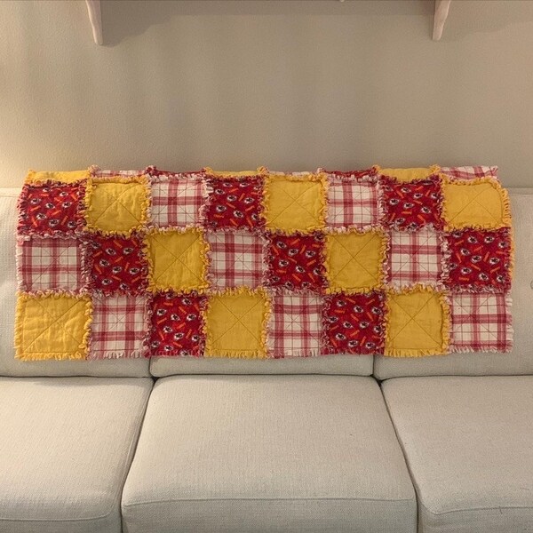 Flannel Rag Quilt - Etsy