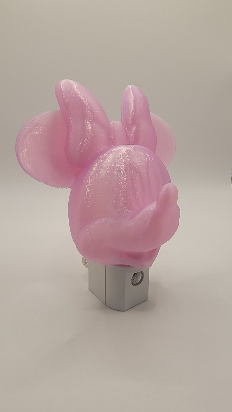 Minnie Mouse Night Light - Etsy