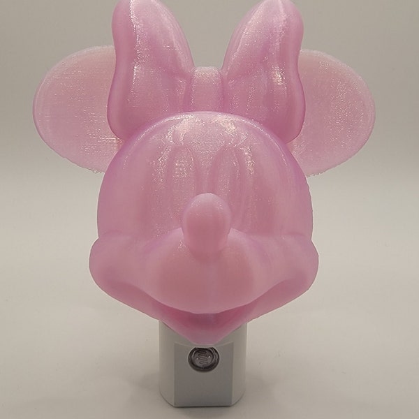 Minnie Mouse Night Light - Etsy
