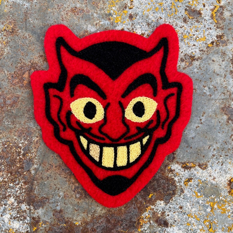 Red Devil Patch - Etsy