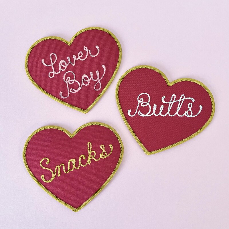 Heart Patch - Etsy