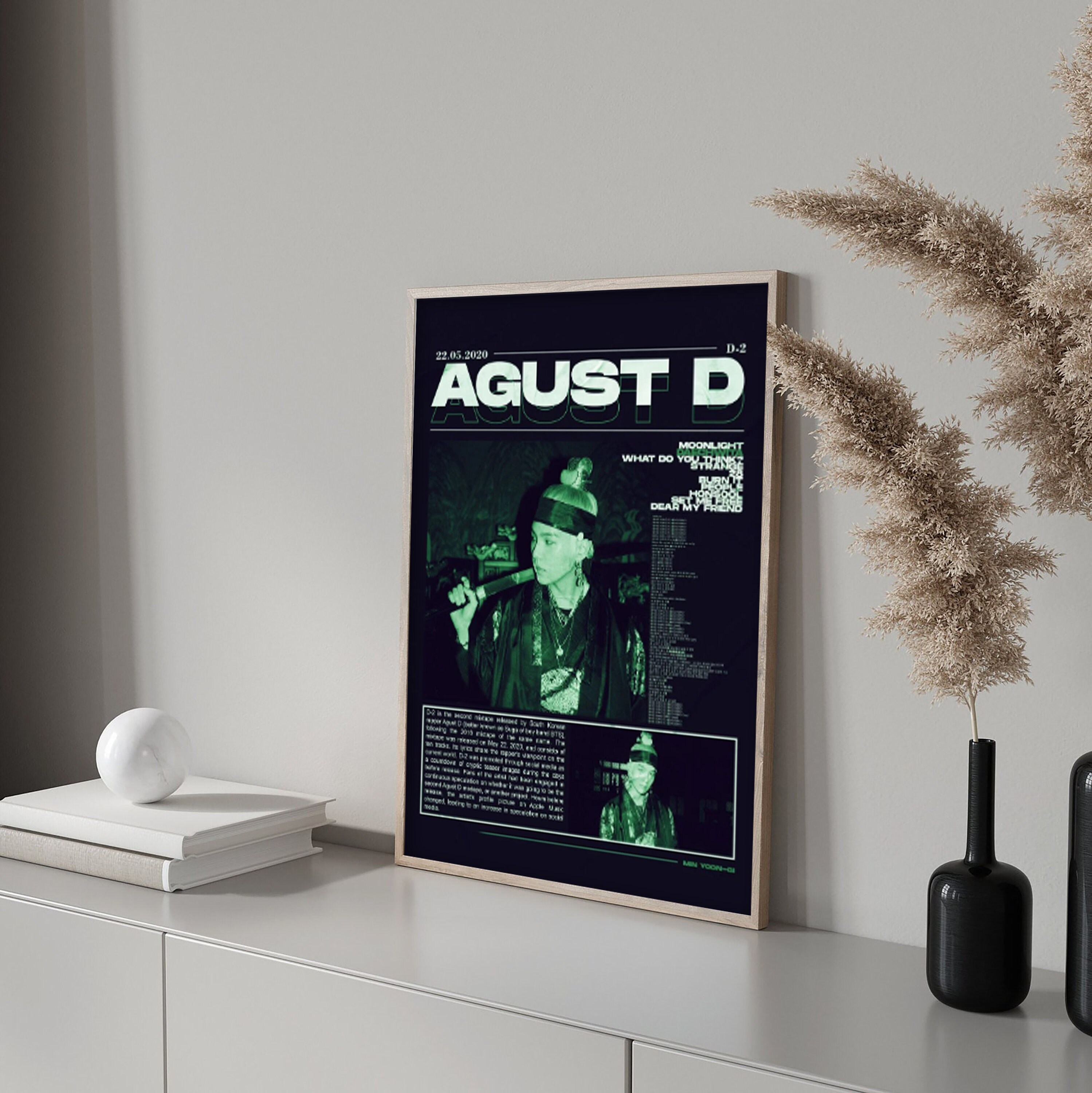 Suga Agust D 2023 World Tour Poster