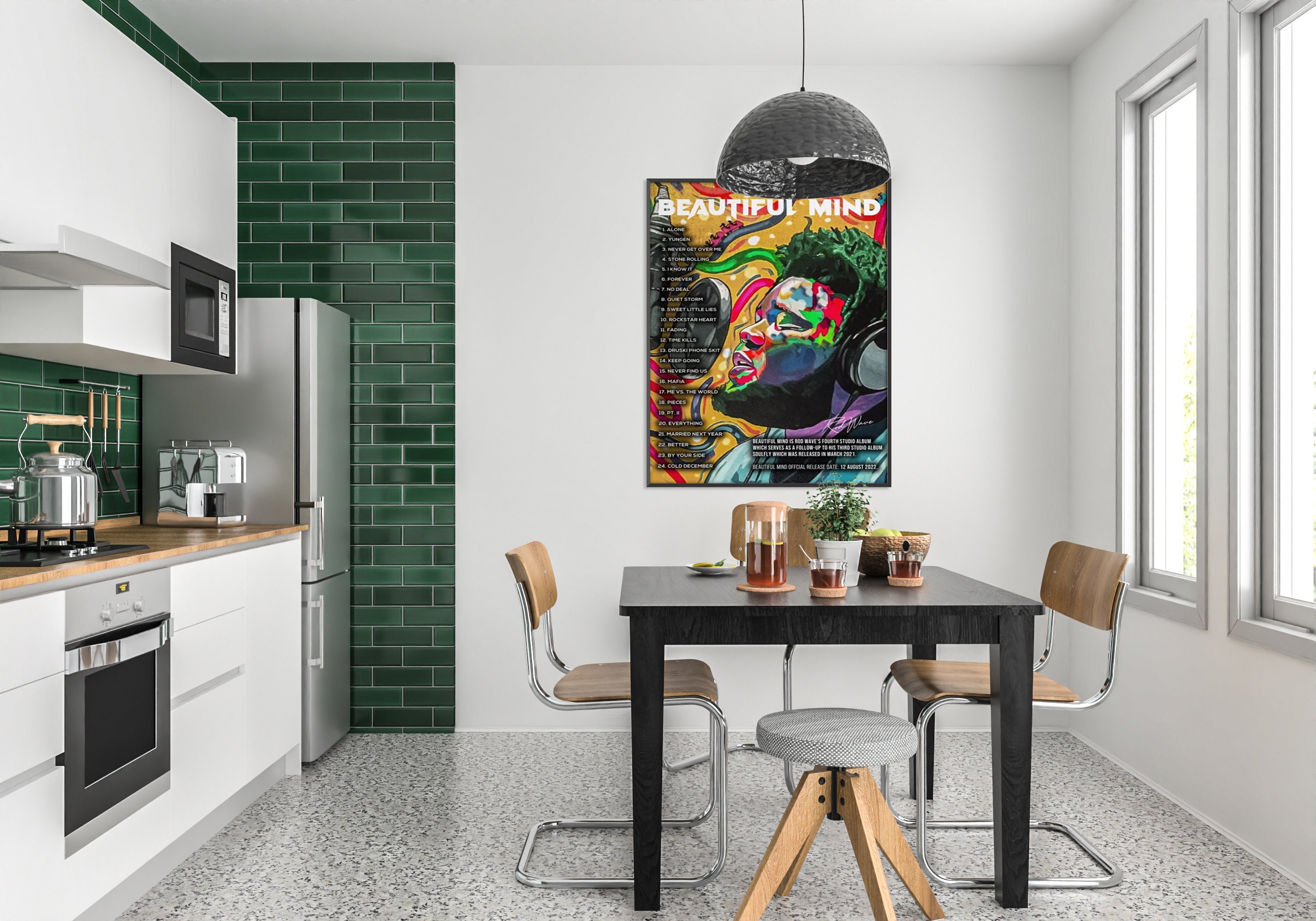 2023 RodWave Beautiful Mind Album Posters sold by William eriwala ...