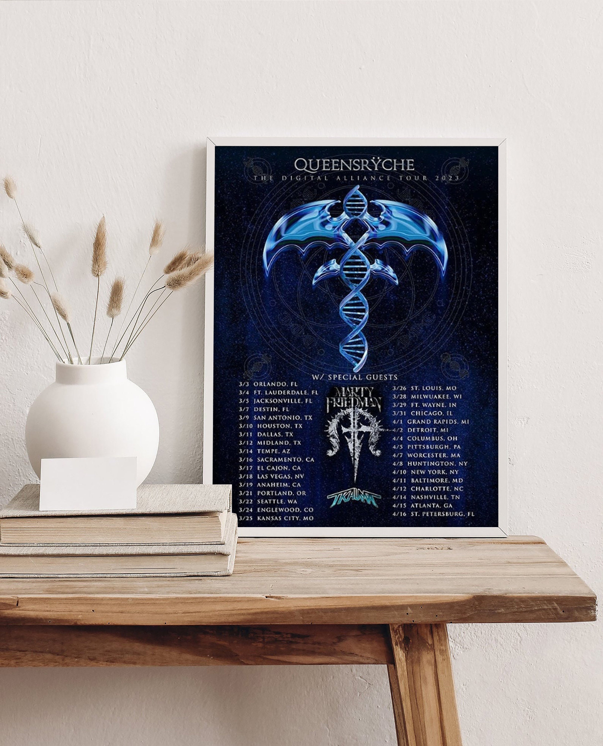 Queensryche Tour 2023 Poster