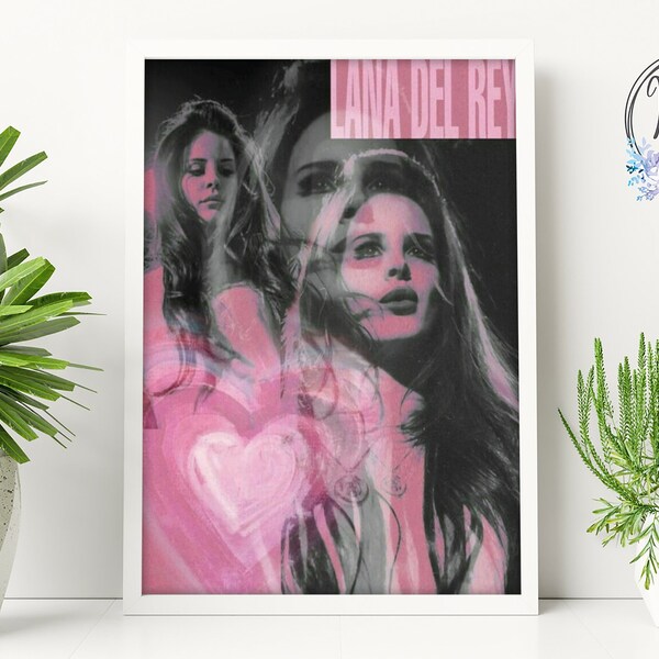 Pink Lana Poster - Etsy