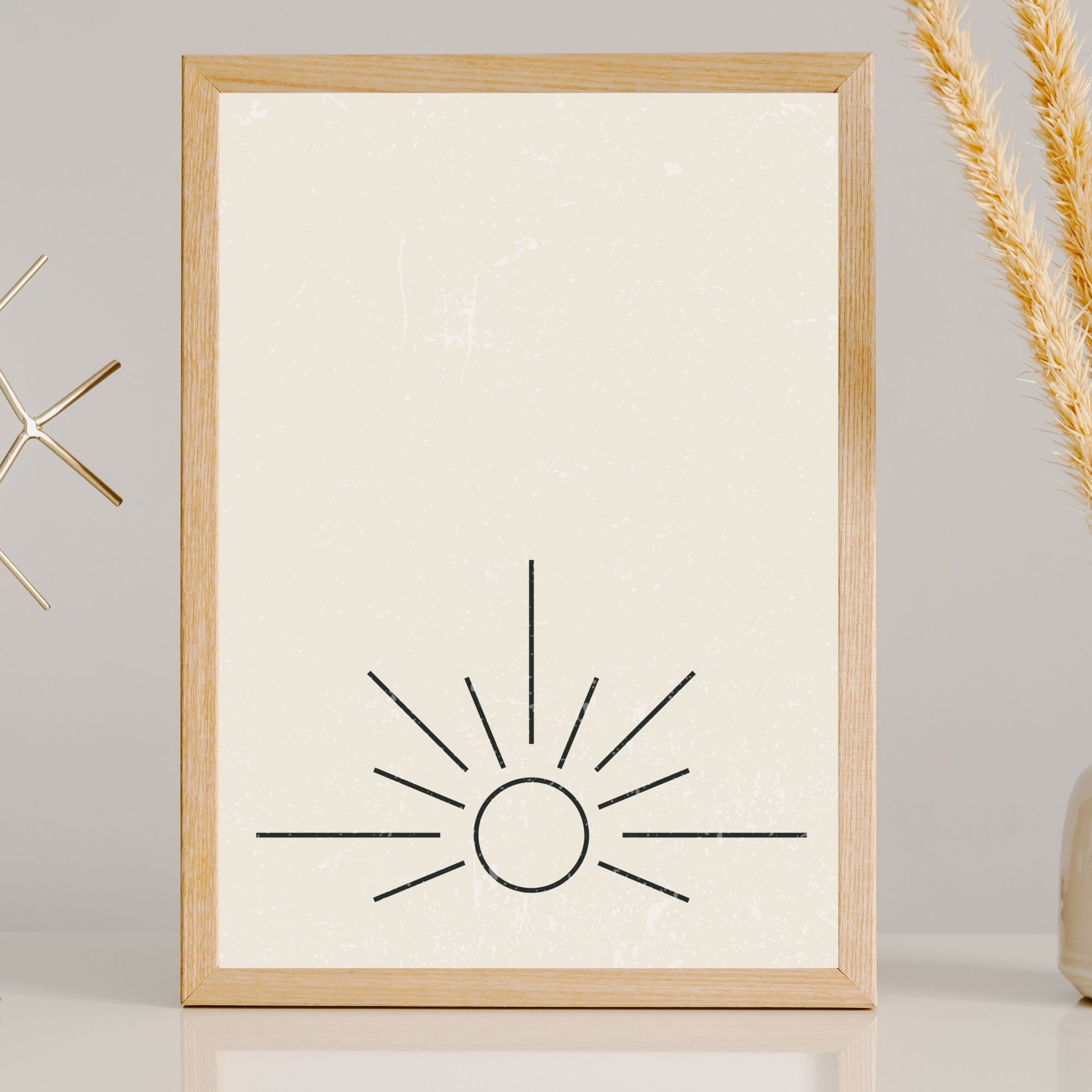 Printable Boho Wall Art, Home Decor, Modern Boho Design, Printable Art ...
