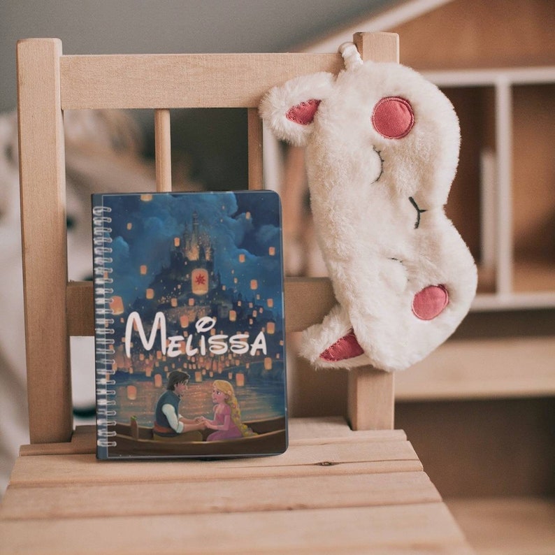 Personalised Tangled Notebook, Rapunzel Notebook, A5, Great Birthday or ...