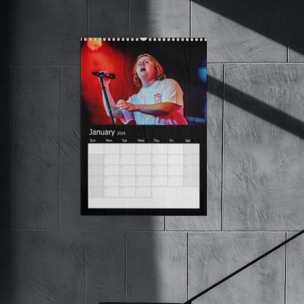 Lewis Capaldi Calendar A4 Wall Calendar Planner 2024, Celebrity Wall ...