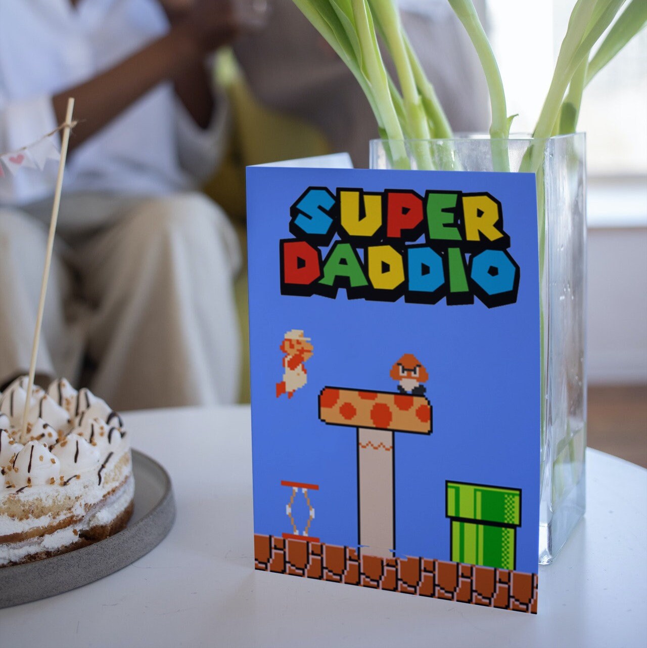 Super Daddio Fathers Day Card, Greeting Card, Father's Present, Daddy ...