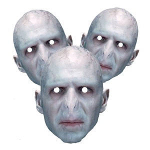 Voldemort Halloween Mask, A4 Size, Harry Potter, Dark Lord - Etsy