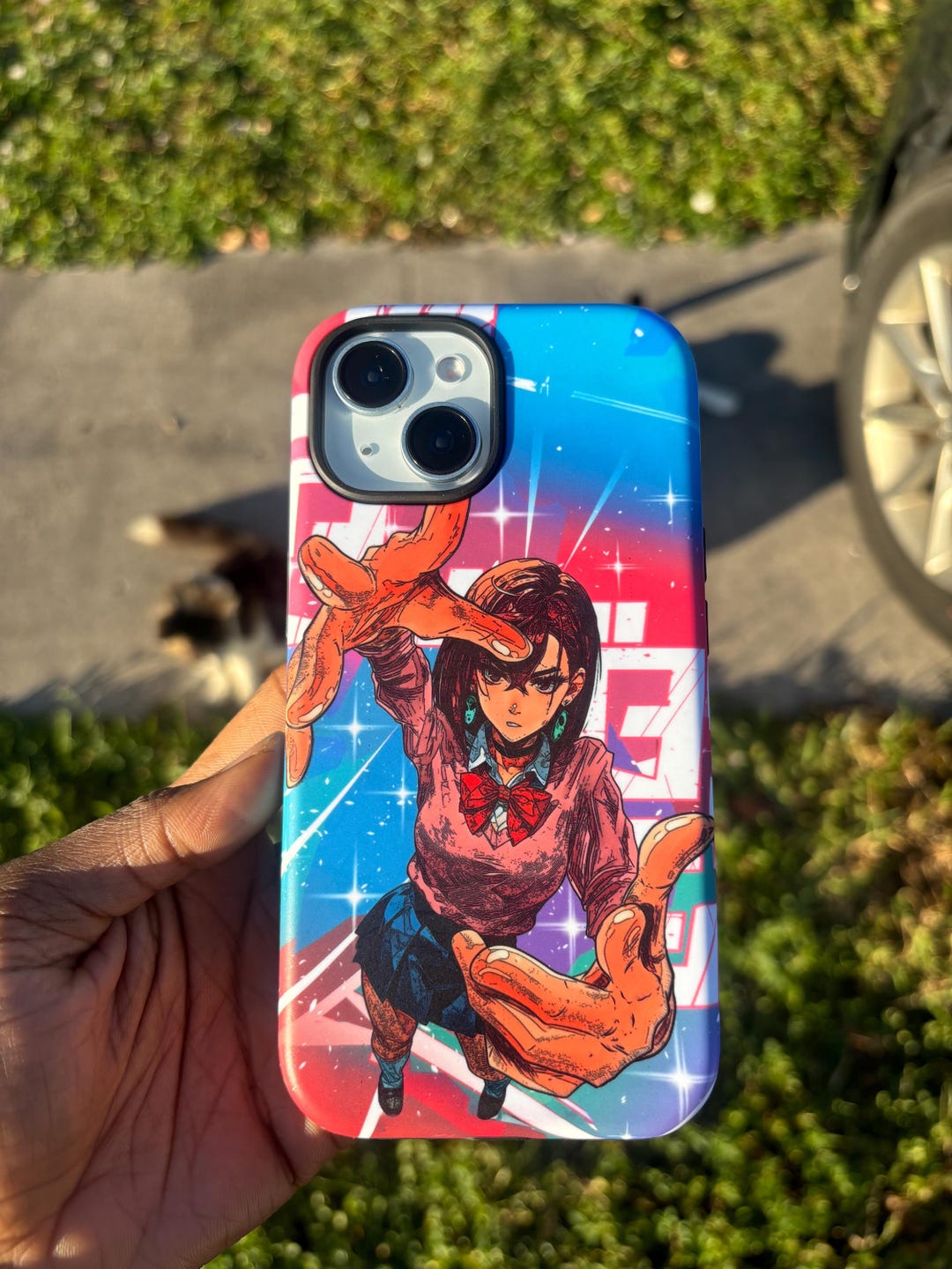 Dandadan Momo Ayase Okarun MAGSAFE Anime Case Phone Cartoon Anime Phone ...