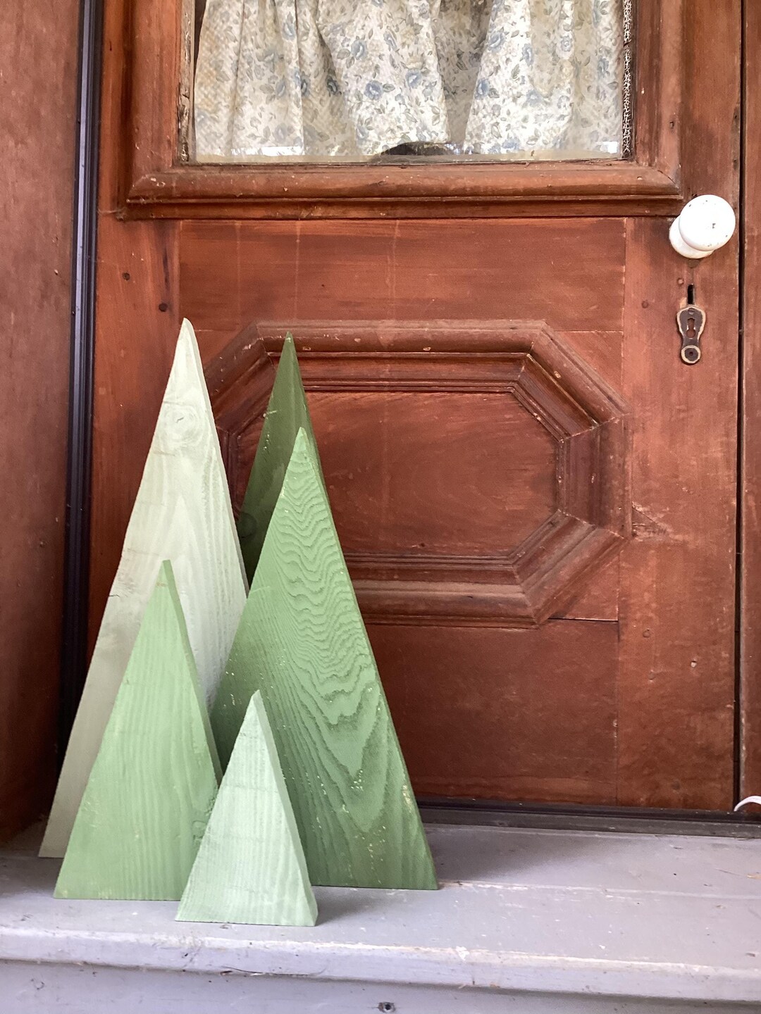 Green Tree Mountain Decor - Etsy