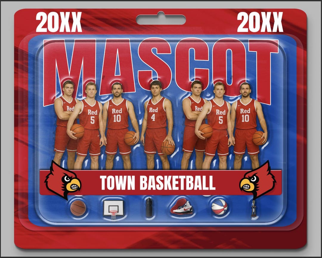 Editable Photoshop Action Figure Template Series | Sports-themed ...